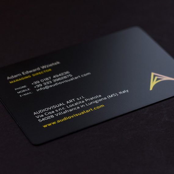 Prime Business Cards | Color metal business cards